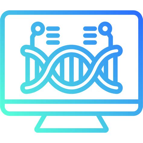 Genomics Generic Gradient Outline Icon