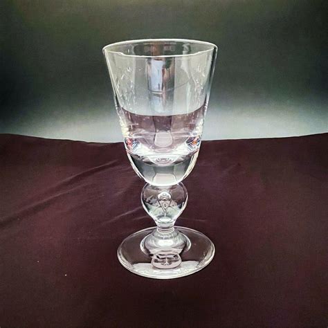 Steuben Teardrop Water Goblets Set Of 6 3936678760
