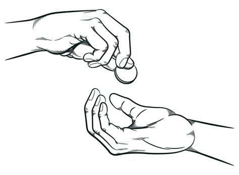 How To Draw Hands Giving