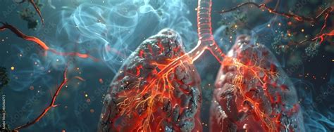 An Educational Diagram Displaying The Health Risks Of Nitrogen Dioxide