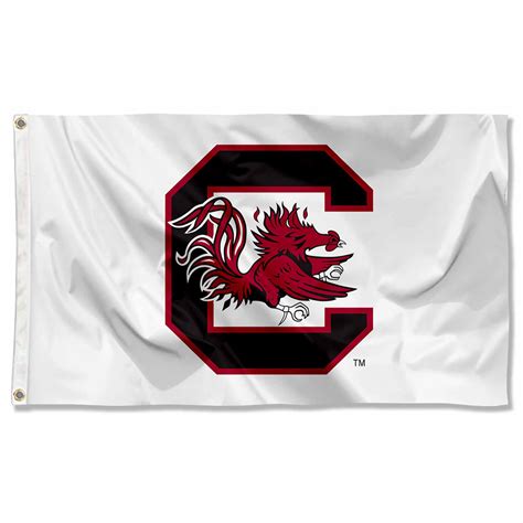 University Of South Carolina Flag White State Street Products