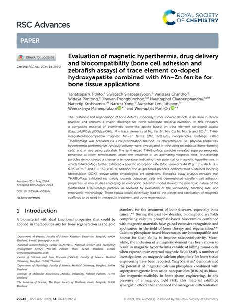 Pdf Evaluation Of Magnetic Hyperthermia Drug Delivery And