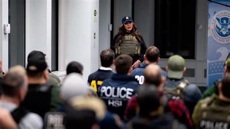 Dhs Sees Leadership Shakeup Amid Ice Operation Leaks Low Deportation