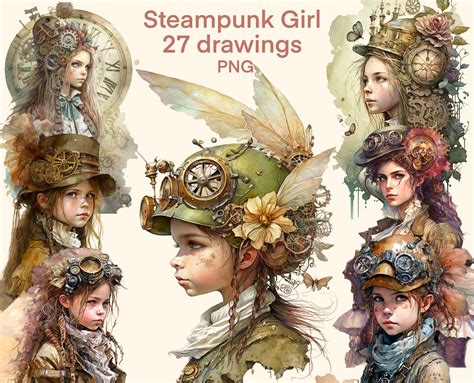 Steampunk Girl Png