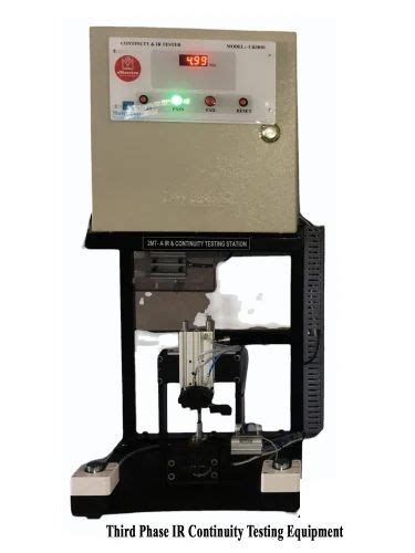 Insulation Resistance And Continuity Testing Equipment At ₹ 250000