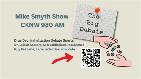 Drug Decriminalization Debate Dr Somers And Guy Felicella