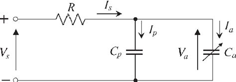 Equivalent Electrical Circuit Of The Actuator Download Scientific