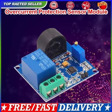 12v Current Detection Sensor Module 5a Relay Overcurrent Over Current Protection £479 Picclick Uk