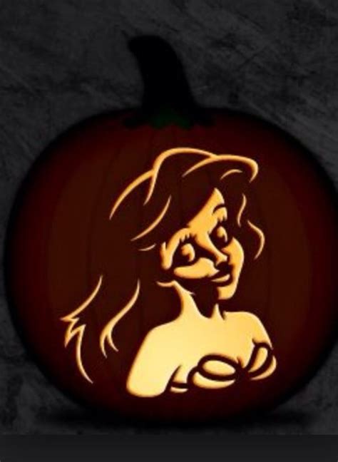 Disney Princess Pumpkin Carving Patterns