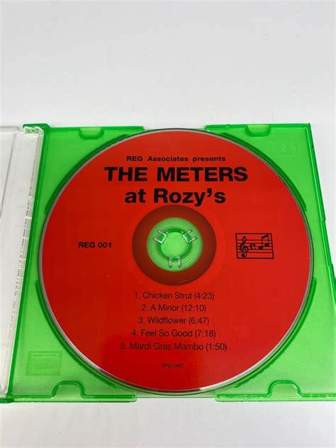 New The Meters Live At Rozys Cd 1981 Reg Associates Japan メルカリ
