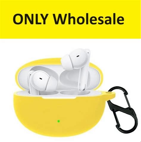 Oppo Enco Air Pro Silicone Case Cover Yellow At Piece In New Delhi Id