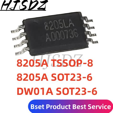 20 50 100 Pcs Dw01 Dw01a 8205s Fs8205s Sc8205s Sot23 6 8205l 8205ha