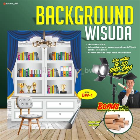 Jual Backdrop Wisuda Background Wisuda Shopee Indonesia