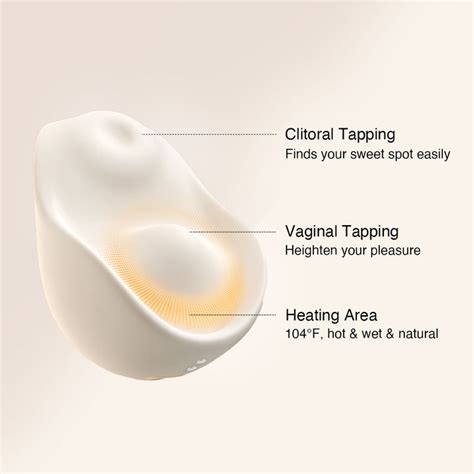 Kiss Clitoral And Vulva Tapping And Heated Vibrator Oral Sex Toy Osuga