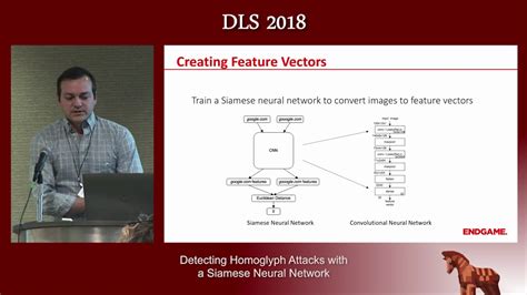 Detecting Homoglyph Attacks With A Siamese Neural Network Youtube