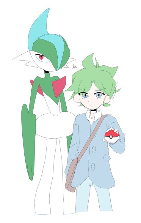 Gallade And Wally My Fav Rival By Adrieliu On Deviantart