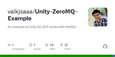 Github Valkjsaaaunity Zeromq Example An Example Of Unity 3d 2017 Works With Netmq
