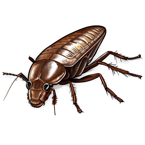 Download Detailed Cockroach Drawing Png 05232024
