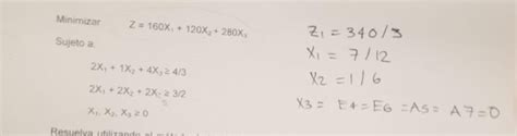 Solved Solve Using The Two Phase Method Formulate The