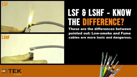 Lsf Ve Lszh Kablosu Arasındaki Fark Bilgi