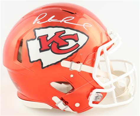 Patrick Mahomes Signed Chiefs Full Size Authentic Chrome Alternate
