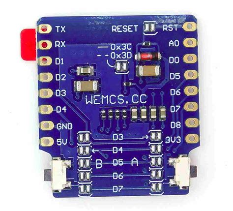 Oled Shield Display V2 0 0 For Wemos D1 Mini 0 66 64x48 Iic I2c