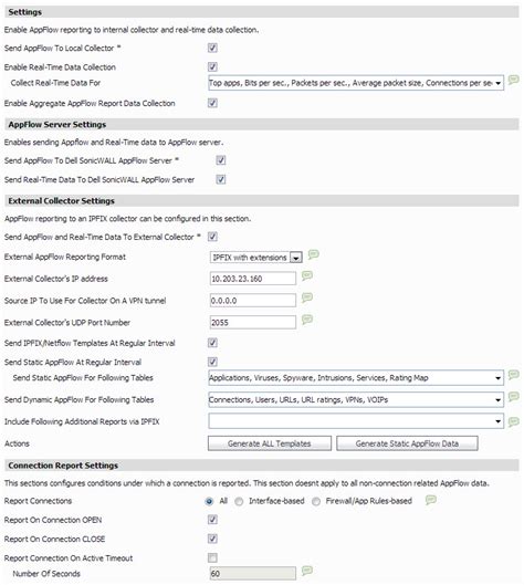 Viewing The Flow Reporting Page