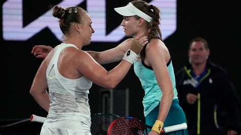 Australian Open Elena Rybakina Stunned By Anna Blinkova In Longest