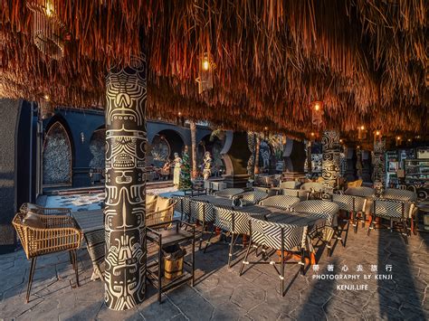 泰國芭達雅美食 Morroc Beach Club Pattaya，芭達雅新開幕摩洛哥風格沙漠造景海景餐廳。 帶著心去旅行