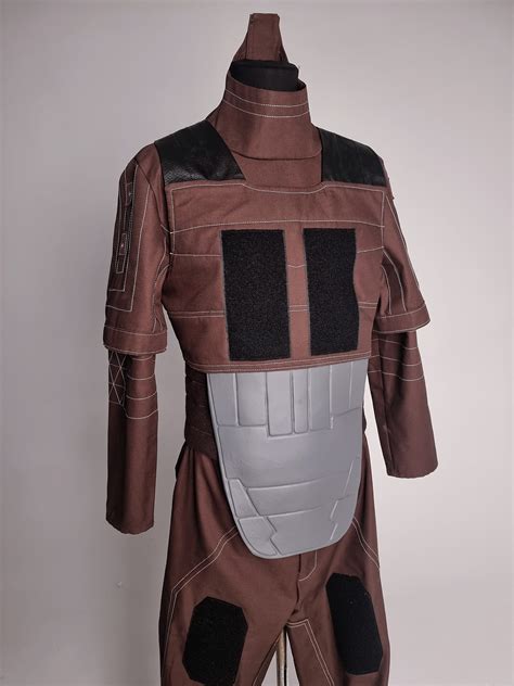 Mandalorian Flight Suit Star Wars Mandalorian Suit Mandalorian Three Piece Anti Aircraft Vest