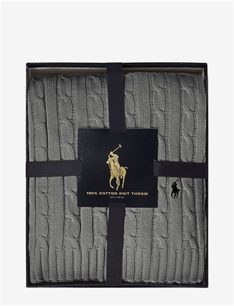 Ralph Lauren Home Cable Throw Tepper