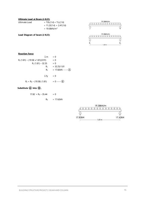 Beam And Column Analysis Individual Component Pdf