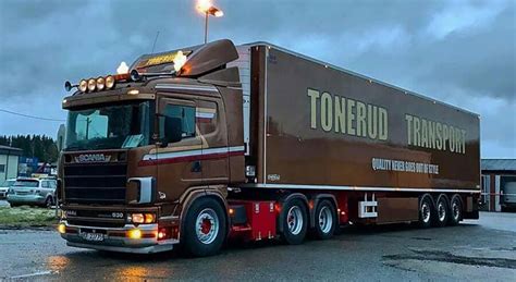 Tonerud Scania 144 6x2 Transportmodels