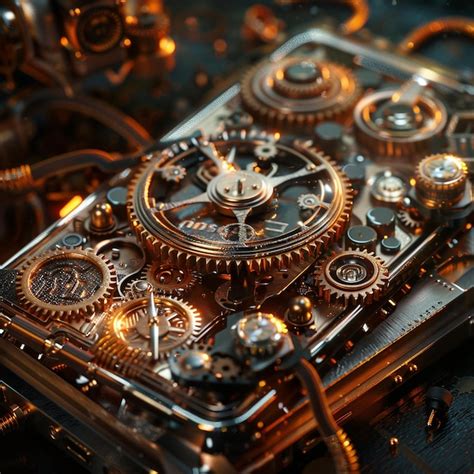 Premium Photo Chrono Comm Phone As Time Machine