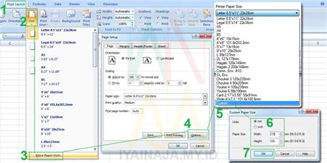 Cara Membuat Ukuran Kertas F4 Di Excel 2007 Iyainajamyid