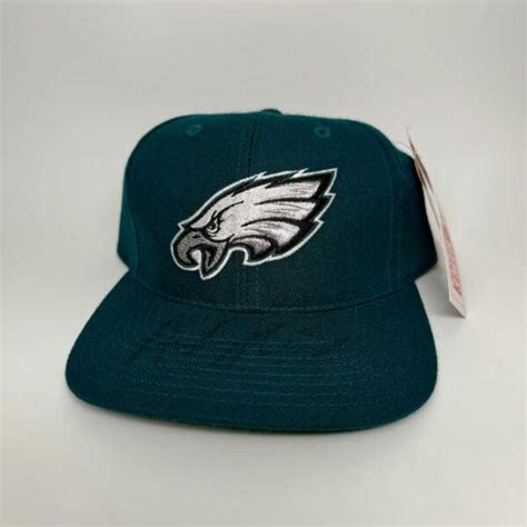 1996 Philadelphia Eagles Midnight Green Plain Logo An… Gem