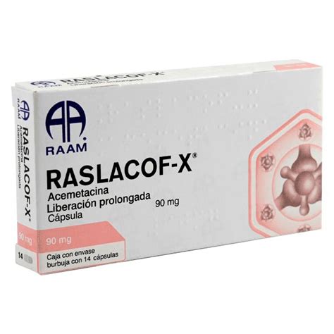 Acemetacina 90 Mg Liberacion Prolongada 14 Capsulas Farmacias