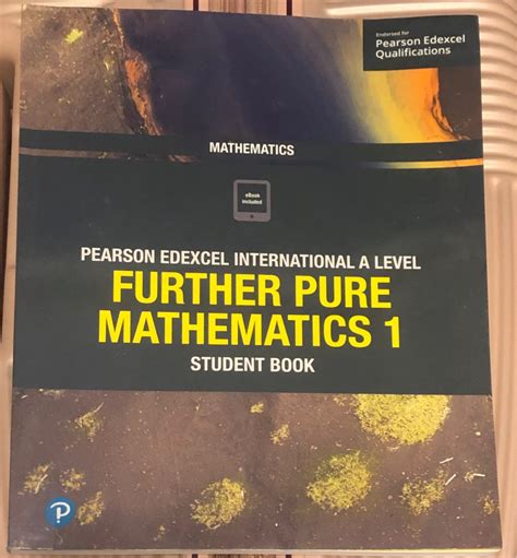 Edexcel Ial Further Pure Mathematics Textbook 興趣及遊戲 書本 And 文具 教科書 Carousell