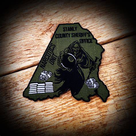 Stanly County Nc Sheriffs Office Narcotics Unit Patch Authentic