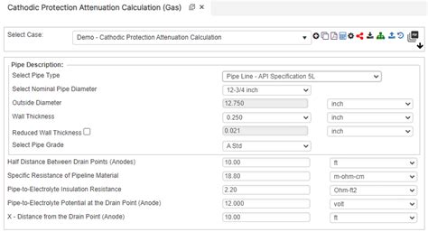 Cathodic Protection Module Attenuation Calculation Technical