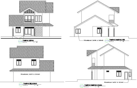 Home Dwg Elevation For Autocad Designs Cad