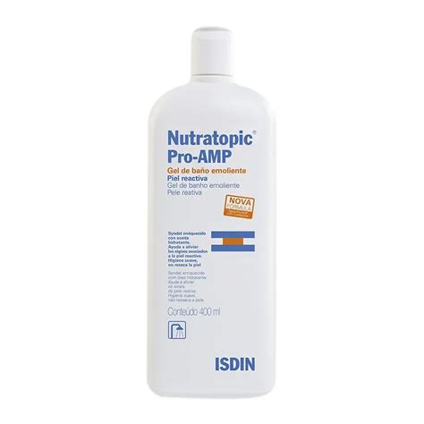 Isdin Nutratopic Pro Amp Gel Banho Emoliente 400ml 400ml