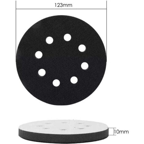 4pcs Tampon Interface 125mm Tampon Interface En Éponge Tampons De