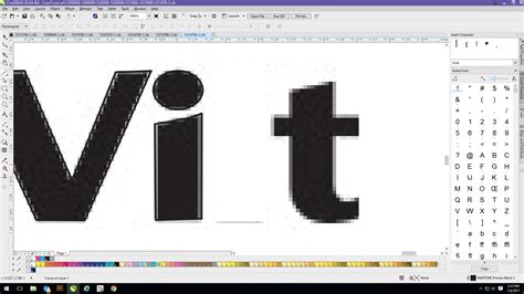 Disappearing Lines Artwork In CorelDraw X CorelDRAW X CorelDRAW Graphics Suite X