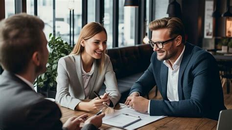 Premium Photo A Photo Of A Professional Real Estate Agent Assistant