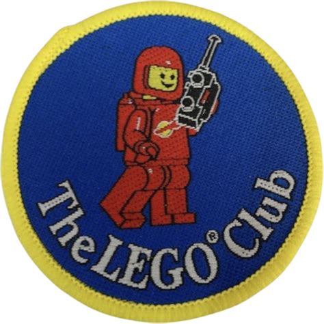 Lego Sew On Patch The Lego Club Classic Space Minifigure Brick