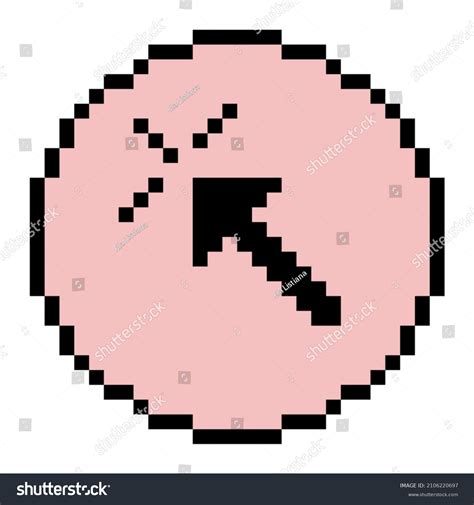 Drawing Pixel Art Simple Icon Stock Illustration Shutterstock