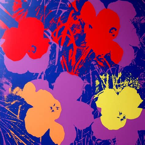Andy Warhol Flowers Portfolio Set 10 Silkscreens Pop Art American Icon