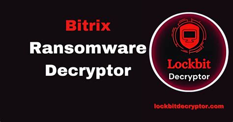 How To Restore Bitrix Encrypted Files From Bitrix Ransomware Attack