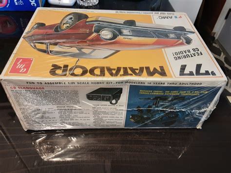 Amt 1977 Amc Matador Annual Model Car Kit Factory Sealed 4717726506